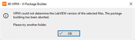 Can T Build Packages That Include Llb S Issue Vipm Io Vipm Desktop Issues Github
