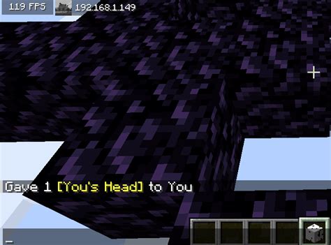 Command To Get Player Head Is Not Working Redstone Commands And
