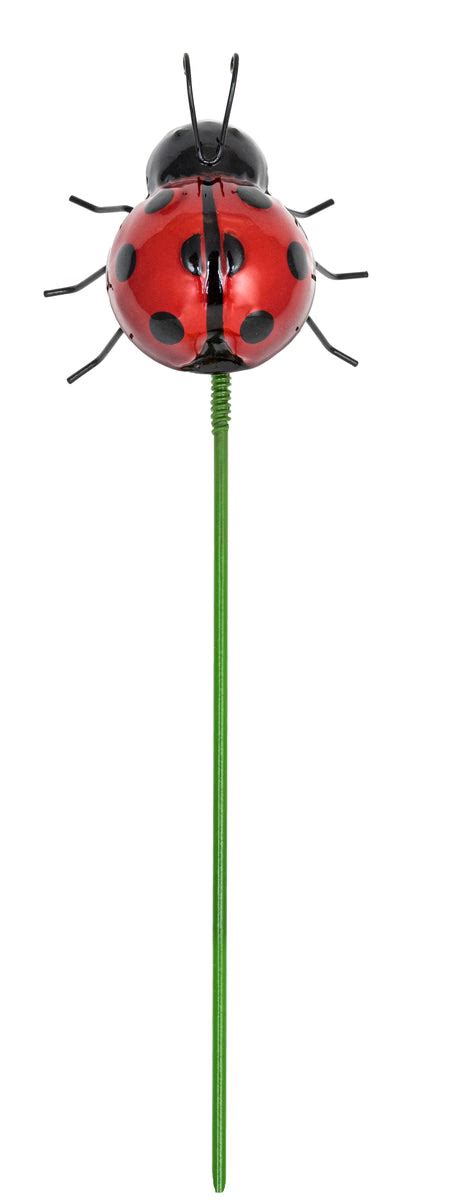 Fountasia Ladybird Plant Pot Stick Stake Southwood Garden Centre