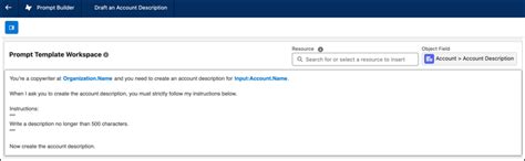 add record merge fields to a field generation prompt template