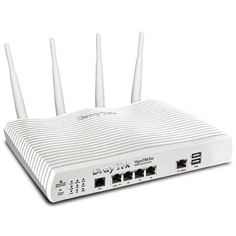 Draytek Vigor2862ac Vdsl2 Security Firewall Router Whtyri