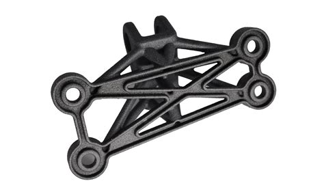 Mjf 3d Print Pp Engineering Structural Component Dyed Black Facfox