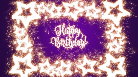 Download Wallpaper Stars Birthday Salute Happy Birthday Stars