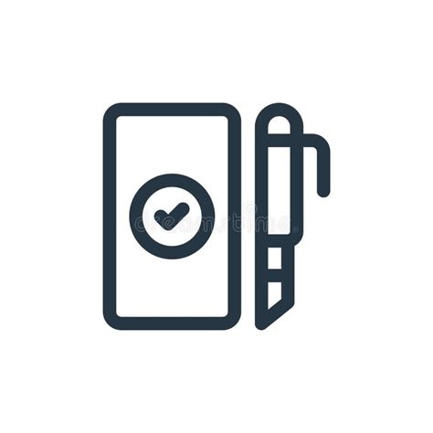 Voting Icon Vector From Voting Elections Concept Thin Line Illustration Of Voting Editable