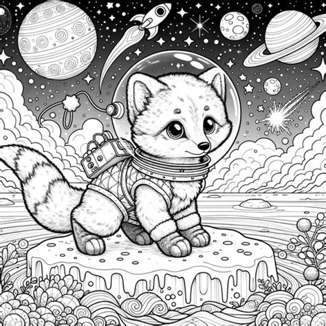 Raposa Desenho Para Colorir