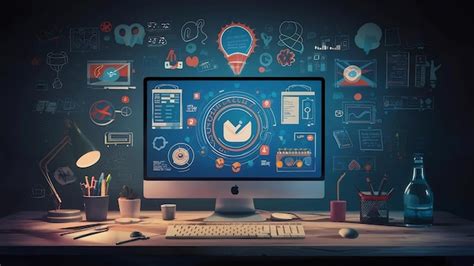 premium photo representation of user experience and interface design