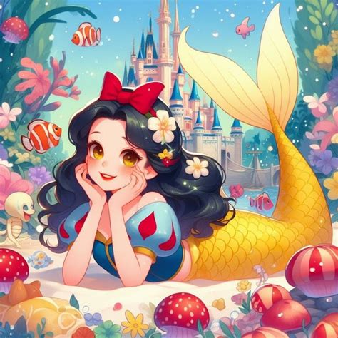 Disney Princess Mermaids Cute Disney Drawings Disney Drawings Cute