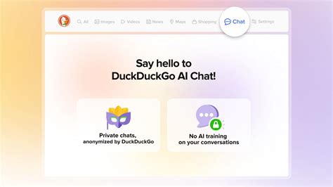 DuckDuckGo AI Chat: anonymous access to popular chatbots