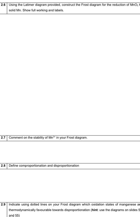 26 ﻿using The Latimer Diagram Provided Construct