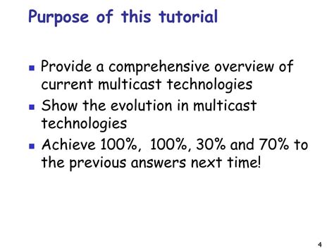 Ppt Reliable Multicast From End To End Solutions To Active Solutions Powerpoint Presentation