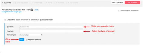 How To Create A Survey Omniconvert Knowledgebase
