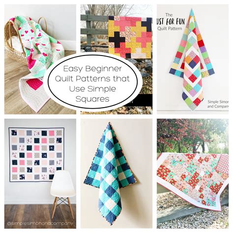 Easy Quilt Block Patterns Squares