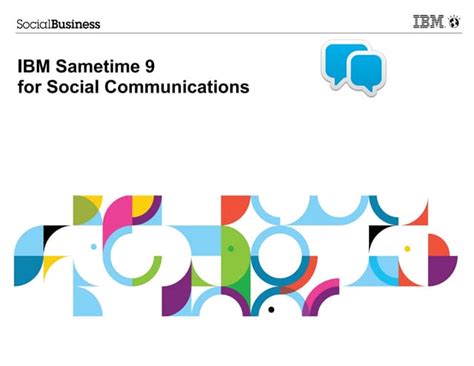 Ibm Sametime 9 For Social Communications Pdf
