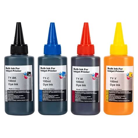 Compatible Universal Inkjet Printer Ink Bottle Refill 100ml Black