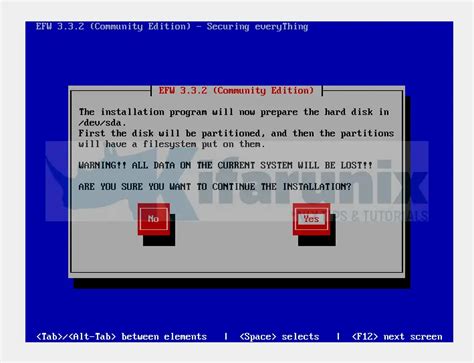 install and configure endian firewall on virtualbox