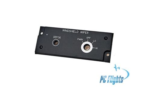 Ah64d Windshield Wiper Control Panel Apache Flight Simulator Panels