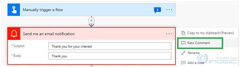 inogic on linkedin power automate flow comments preview