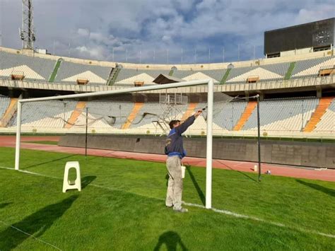 استادیوم آزادی آماده شروع لیگ بیستم عکس طرفداری