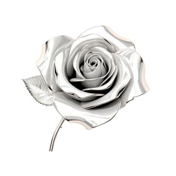 Silver Rose Png Image Silver Roses Roses Clipart Vector Material