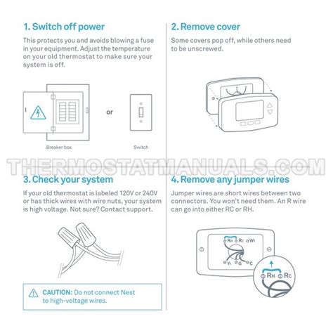 Nest Learning Thermostat Gen Rd Generation Thermostat Installation Guide