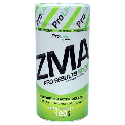 ZMA PRO RESULTS (120CAPS) Pro Life Sports - Go.Shape Suplementos e ...