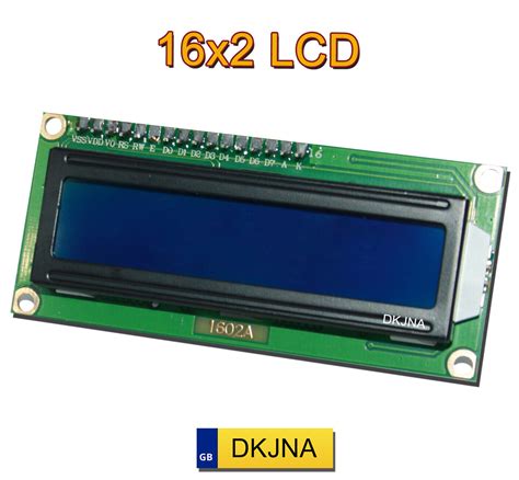 1602 Lcd I2c 16x2 Display Module Blue Screen For Arduino Esp8266 Esp32 Pi T Ebay Uk