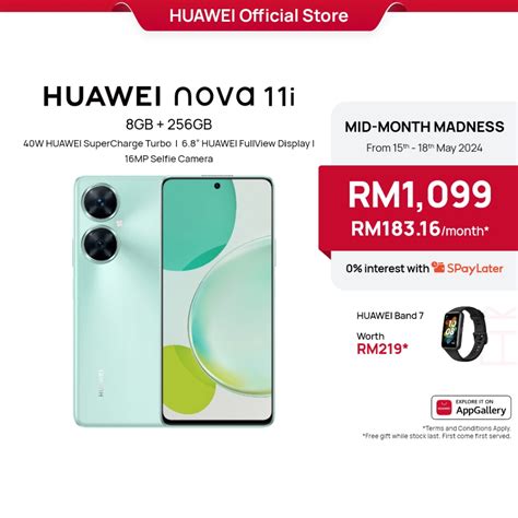 Huawei Nova 11i Price In Malaysia Specs RM979 TechNave