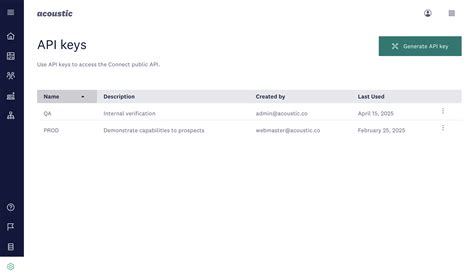 Using The Connect Api