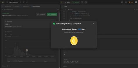 Surat Shakar On Linkedin 100daysofleetcode Codewarrior