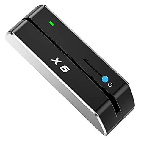 X6 Bt Usb Bluetooth Magnetic Vip Card Reader Writer Usb 3 Tracks Swipe