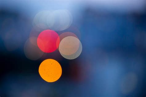 Premium Photo Colorful Light Bokeh