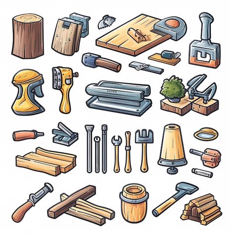 Carpentry Vector Icon Premium Ai Generated Image