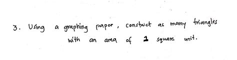 Solved 3 Using а A Graphing Paper Paper Construct
