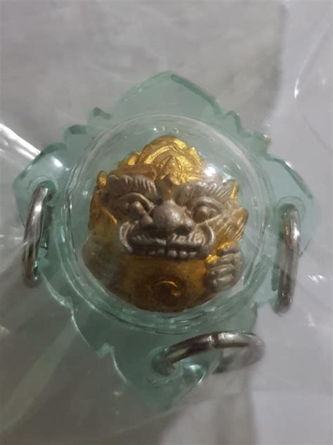 Thai Amulet Phra Rahu Loop Om Hobbies And Toys Memorabilia And Collectibles Religious Items On