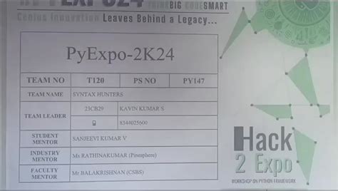 Video Hayanthika K On Linkedin Syntaxhunters Python
