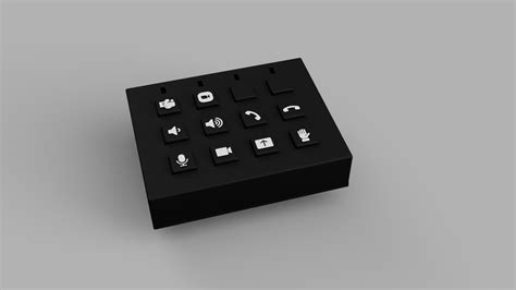 Streamdeck For Videocalls Arduino Based By Mrusk Download Free Stl