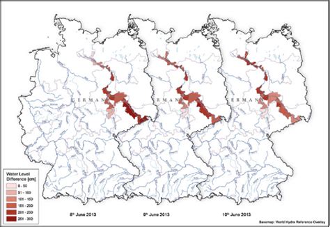 Spatiotemporal Distribution Of Flood Affected Catchments Based On