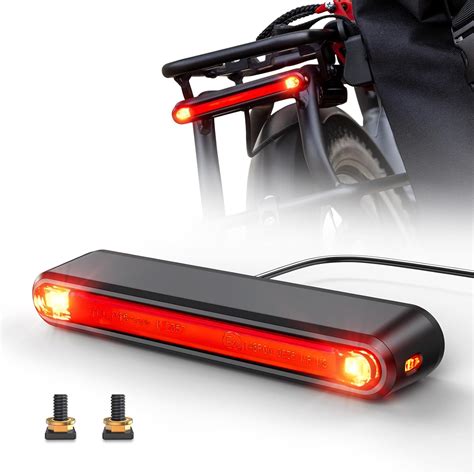 Amitor E Bike Rücklicht Led Mit Bremslicht Stvzo Zugelassen Sicherheit