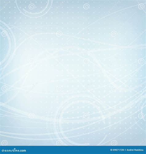 Light Blue Subtle Tech Background Simple Vector Graphic Pattern Stock Vector Illustration Of