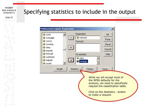 Ppt Multinomial Logistic Regression Basic Relationships Powerpoint Presentation Id1270547