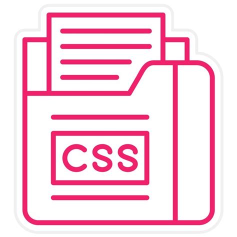 premium vector vector design css file icon style