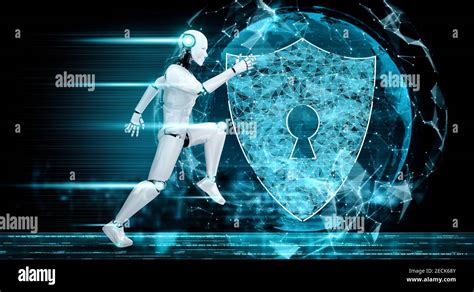 Ai Robot Using Cyber Security To Protect Information Privacy