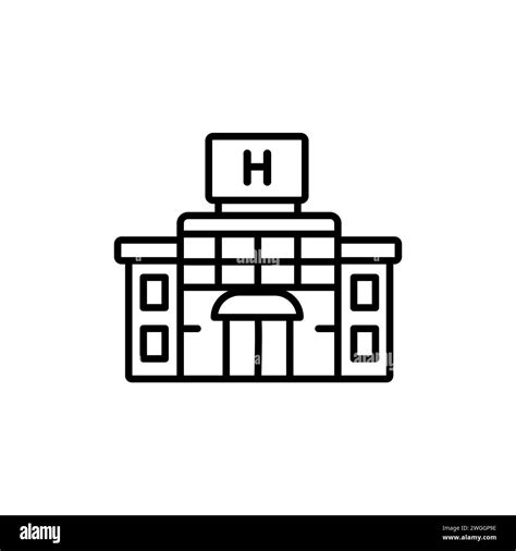 Hotel Building Icon City Apartments Sign Architecture Building Symbol