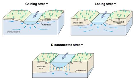 How Does Groundwater Interact With The Surface Environment Canada Waterportal