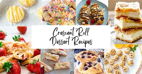 26 Crescent Roll Dessert Recipes • The Wicked Noodle