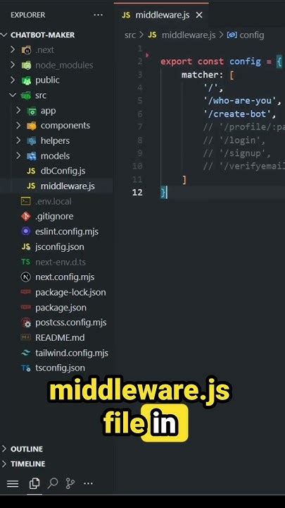 Learn Middleware In Nextjs Webdevelopment Coding Middleware Nextjs React Shorts