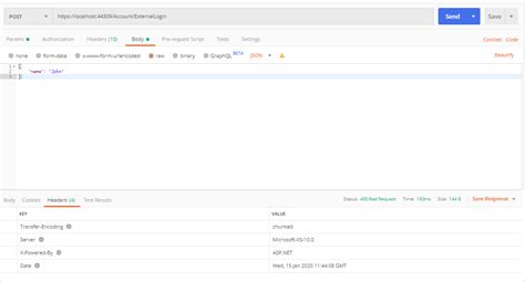 Net Unable To Do Post Request Stack Overflow