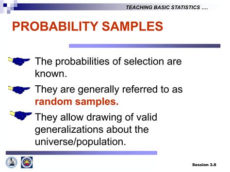 Session Basic Concepts In Sampling And Sampling Techniques Pptx