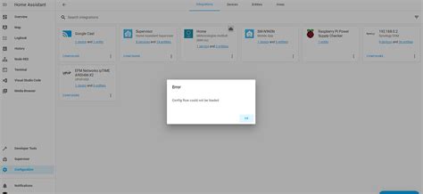 HACS Installing Problem Via Integration Error Config Flow Could Not Be Loaded Configuration