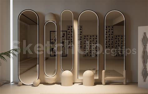 11279 Free Sketchup Mirror Model Download